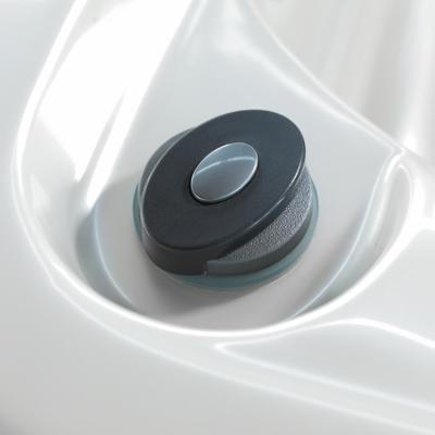 Chine Baquets chauds extérieurs de baignoire de station thermale de massage de Pearl White pour 3 personnes à vendre