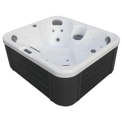 Chine Station thermale extérieure acrylique 3KW de baignoire de massage d'hydrothérapie de baquet chaud de 4 personnes à vendre