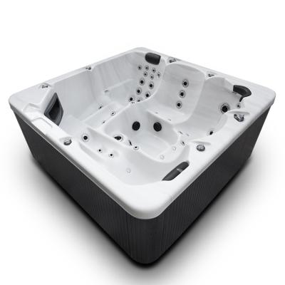 Chine Station thermale hydraulique acrylique de baquet chaud de baignoire de massage de grande taille de 5 personnes avec des becs de bulle d'air à vendre