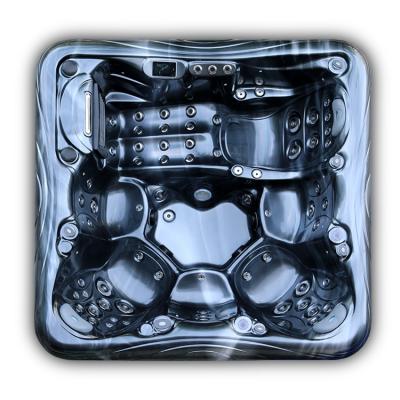 Chine Baquet chaud de tourbillon de 6 personnes de station thermale de massage de station thermale hydraulique extérieure de baignoire à vendre