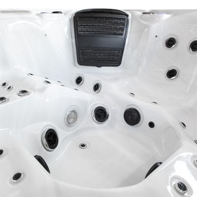 Chine 6 baquets chauds de tourbillon de personne de massage de station thermale hydraulique extérieure acrylique de baignoire à vendre