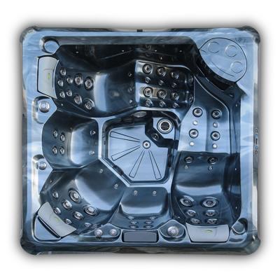 Chine Baquet chaud de station thermale acrylique extérieure à la maison extérieure de jardin avec des lumières et Bluetooth de LED à vendre