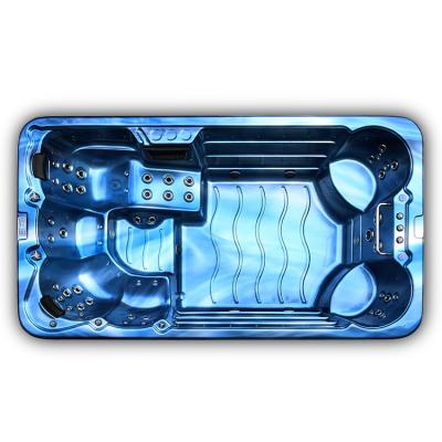 Chine baquet chaud de bain de 4m de station thermale de piscine de massage extérieur de tourbillon avec 6 sièges à vendre