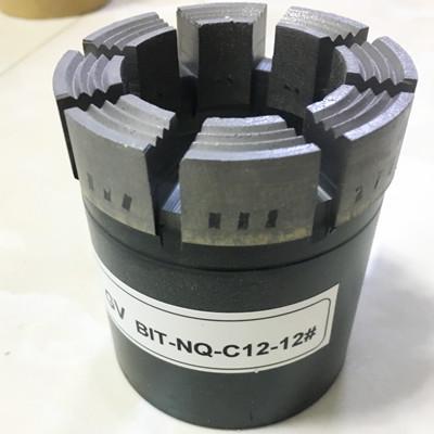 Chine Bits de forage au noyau diamanté imprégnés - profondeur de forage de 1000 mètres et plus à vendre