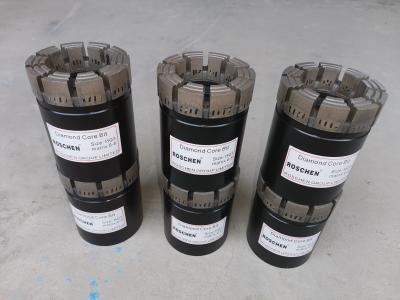 Chine Bits de forage au noyau diamanté imprégnés - profondeur de forage de 1000 mètres et plus à vendre