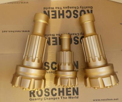 중국 115mm 임무 40 빨간색 표면을 가진 좋은 드릴링 Dth 망치 단추 조금 판매용