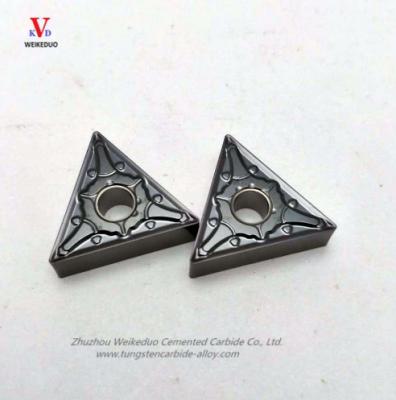 Cina TNMG160408-HQ,Inserti triangolari di carburo di tungsteno Resistenza all'usura 2*19*2-30 gradi in vendita