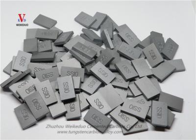 China Partes movibles cementados del carburo de tungsteno para el granito, SS10 que corta de mármol en venta