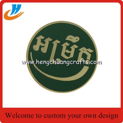 China Enamel lapel pin badge with gold plated,metal button badge pin wholesale for sale