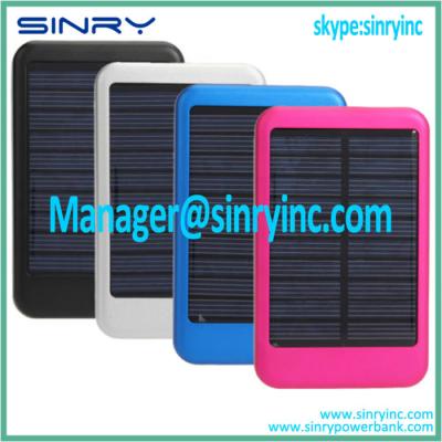 Cina banca portatile di energia solare 5000mAh – SC02 in vendita