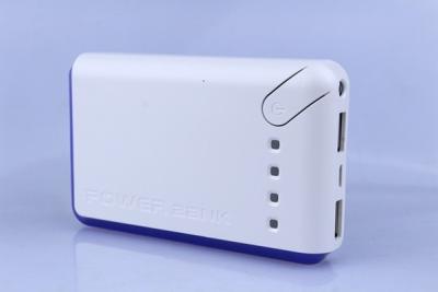 Cina 5400mah si raddoppiano la Banca di alimentazione di emergenza di USB con la torcia elettrica del LED in vendita