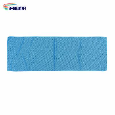 Chine Serviette de refroidissement de refroidissement réutilisable de sport en plein air de serviette de 30X100CM Microfiber de glace froide instantanée adulte de serviette à vendre