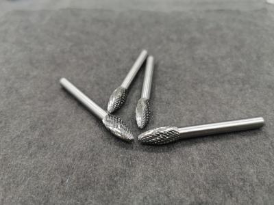 중국 1/4 SHANK 1/2 HEAD ROTARY BURR METAL STEEL SS GRADE ALUM CUT BURRS 판매용