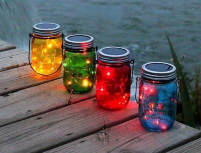 Cina Le luci solari decorative all'aperto variopinte/corda alimentata solare della lanterna si accende in vendita