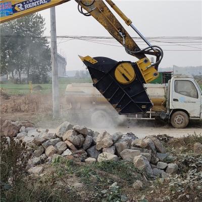 China Excavator Crusher Bucket for Heavy-Duty Crushing Operations for sale