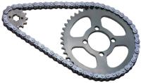 36PF0010 OEM Motorcycle Parts 428 - 120L Sprocket Chain Kit For BAJAJ BOXER
