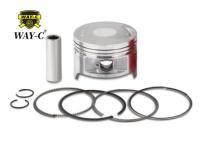 Quality N9020300 Steel Engine Piston Kit Motorcycle Piston Ring Set For TVS APACHE RTR 200 4V for sale