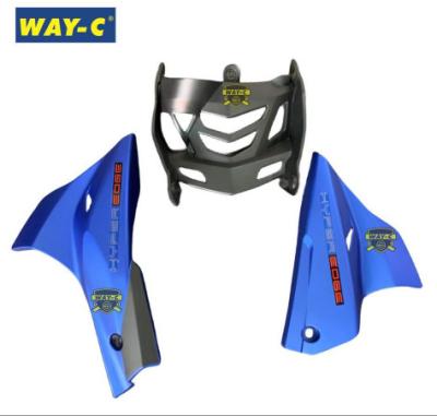 N5228750 Multicolor Motorcycle Plastic Parts Engine Guard Set For TVS APACHE RTR