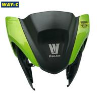 Quality 51082H2C000HF01 Motorcycle Headlamp Cover Upper Head Lamp Cover Set For HAOJUE KA150 for sale