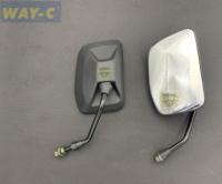 Quality TUKTUK Tricycle Motorcycle Plastic Parts Rearview Side Mirror For BAJAJ RE for sale