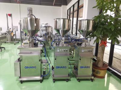 中国 縦の空気ISO SUS316Lの化粧品のクリーム色の充填機 販売のため