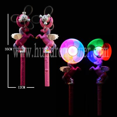 Cina Dimensione infiammante multicolore di progettazione 35×12 cm del giocattolo DIY Pegaso del mulino a vento dei bambini in vendita
