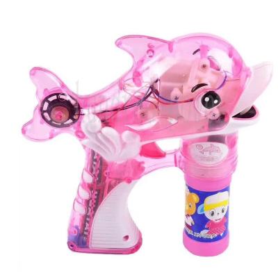 Cina Il delfino accende la pistola automatica della bolla delle ragazze dell'artificiere della bolla con il suono in vendita