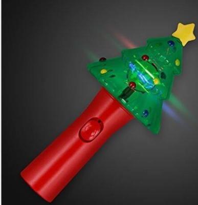 Cina Bacchetta leggera di filatura del pupazzo di neve principale filatore di accendere di Natale del LED per il partito in vendita