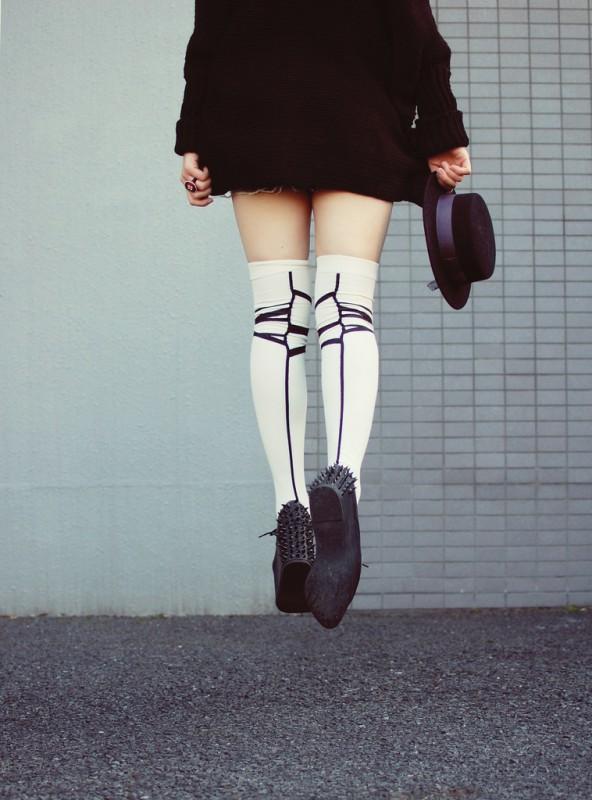 over the knee socks for women