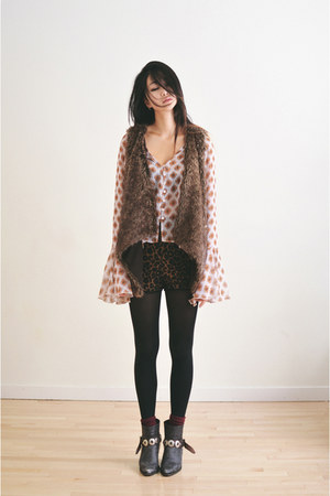 black over the knee socks