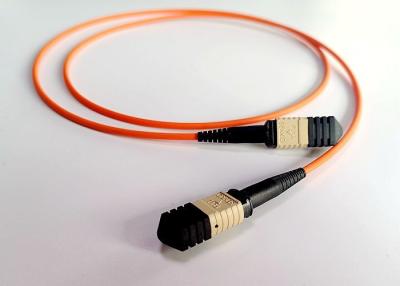Cina cavo della toppa di 12F Senko MPO con poche perdite con il bene durevole provato controllo di qualità del cavo di OM2 LSZH in vendita