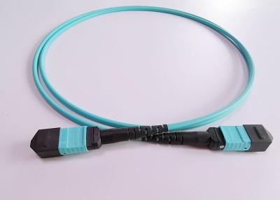 Cina Mtp a forza ad alta resistenza del cavo a fibra ottica del tronco di Mtp per il sistema di ottica 100G in vendita