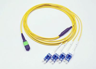 中国 ジャンパーの接続データの中心にケーブルで通信することの耐久の単一モード繊維パッチ ケーブル 販売のため