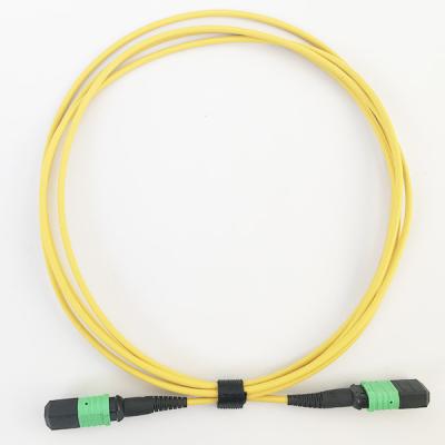 Cina Cavo di toppa giallo di singolo modo, cavo di toppa a fibra ottica di Mpo di perdita standard di 1.5M in vendita
