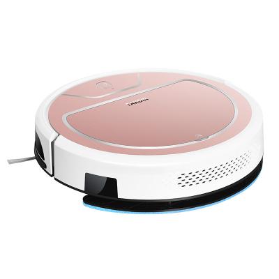 China 3 modos se dirigen el robot auto del limpiador, color de Rose del robot de la limpieza del vacío del piso en venta