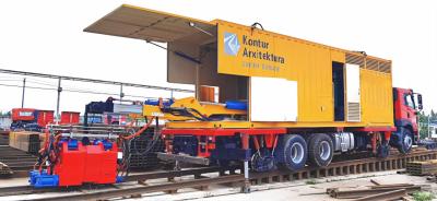 Κίνα HTRR207 Διπλό Σιδηροδρομικό Σιδηροδρομικό Σιδηροδρομικό 20 χλμ/ώρα 25000kg προς πώληση
