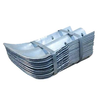 Cina Terminale di coda di pesce in acciaio anticorrosione per AASHTO M180 standard Highway Guardrail in vendita