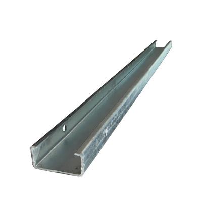 Cina Dimensioni personalizzate galvanizzate a caldo in acciaio inossidabile C post per corrimano stradale in vendita
