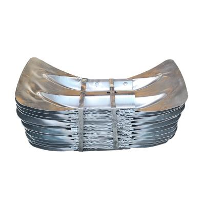 China Galvanizado a quente AASHTO M180 Standard Steel Guardrail Fishtail End para segurança rodoviária à venda