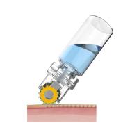 Quality CE Approved 64 Gold Tips Hydra Microneedle Titanium Derma Roller for Hyaluronic Acid for sale