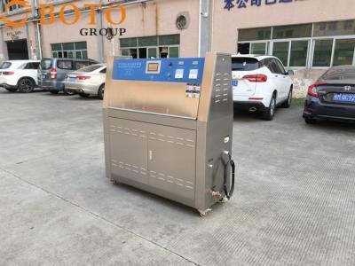 China Prueba de control de calidad Cámaras de prueba de envejecimiento UV Resistencia a la intemperie Rendimiento Radiación de luz ASTM G154 en venta