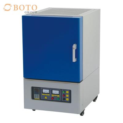 China Tamanho de laboratório Forno de muffle de laboratório com temperatura Isolamento de fibra cerâmica 220V/380V Controle de temperatura à venda