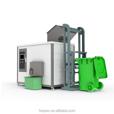 China Food Waste Recycling Machine Food Waste to Organic Fertilizer Compost Machine Garbage Disposer for sale