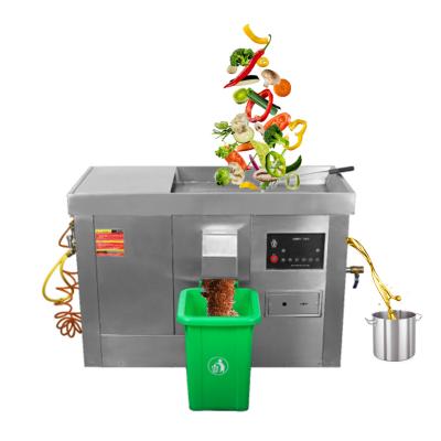 China Commercial Kitchen Food Waste Oil-water Separation Garbage Disposer Machine Food Waste Dehydrating Food Waste Recycling Mach for sale