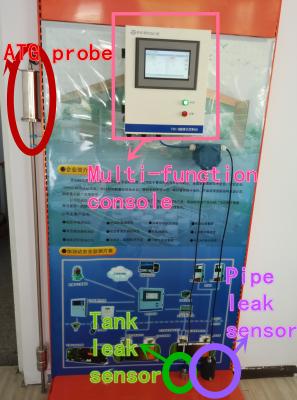 China fuel tank sensor manufacturer for filing station diesel tank level volume gauge with monitor software level meter for sale