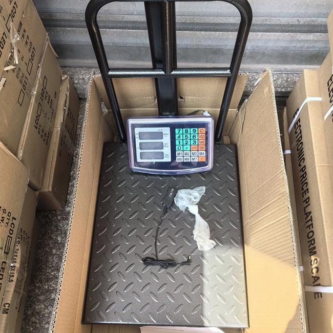 Hot Sale 150-500kg Industrial Weighing Platform Scale High-Precision Large Countertop Bench Scale with OEM Customization Support