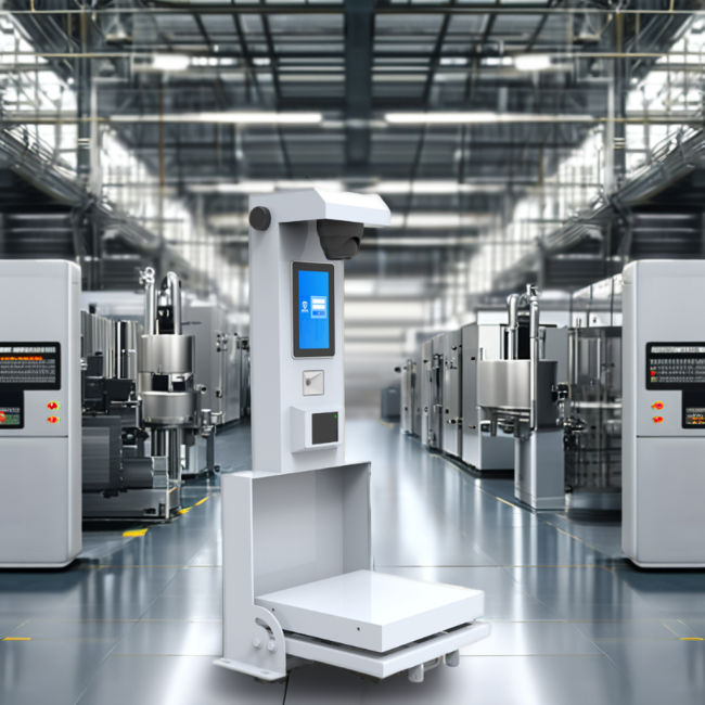 7-Inch AI Intelligent LCD Bench Scale Outdoor Folding with Android System QR Code Management KG Capacity ODM Customized Support