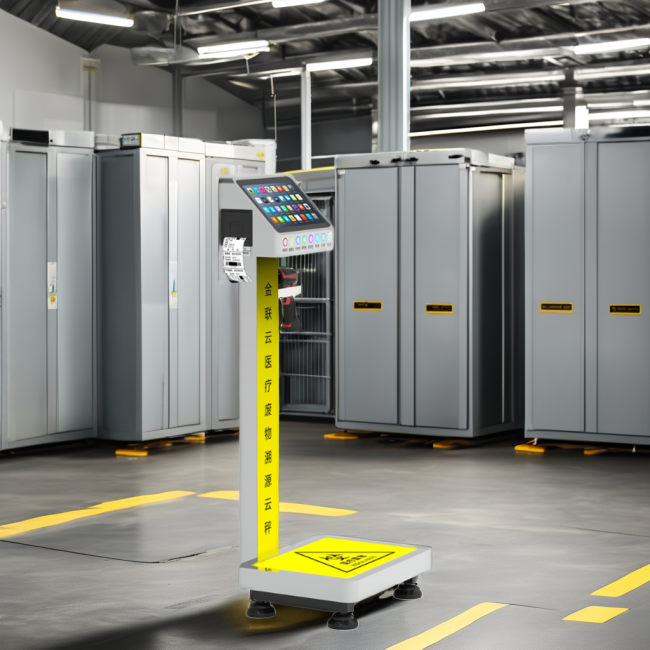 10-Inch Medical Waste Platform Scale Outdoor Android System With QR Code Traceability KG Capacity ODM Customization Support