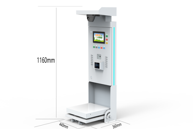 10-Inch AI Intelligent LCD Bench Scale Outdoor Folding with Android System QR Code Management KG Capacity ODM Customized Support