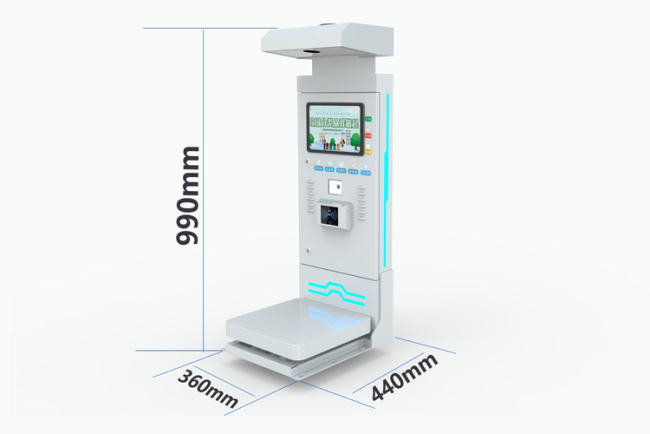 10 Inch AI Intelligent LCD Weighing Scale Android System Waterproof Outdoor-KG Capacity QR Code ID Card Traceability Management